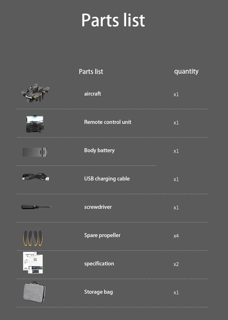 JS22 Fpv Brushless 4k Beginner Expert Dual Camera Plastic Remote ...