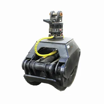 Bell Logger Loader Hydraulic Rotator Grab With 3500kg Loading Capacity ...