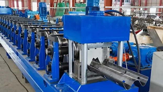 Guardrail Safety Railing Highway Style Guard Rail Roll Forming Machine ...