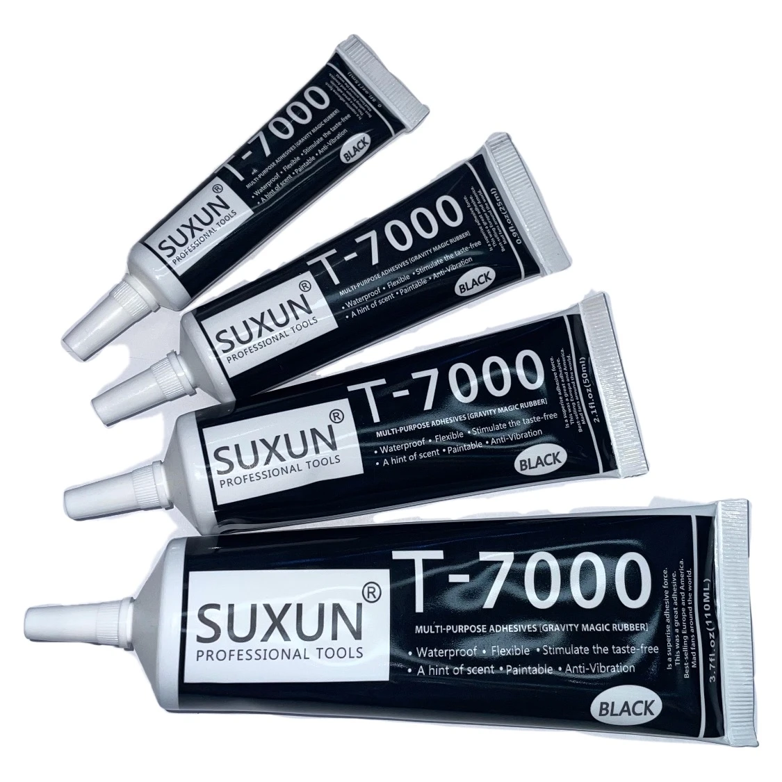 SUXUN High Quality T7000 Black Glue 50ml Multi Purpose T-7000 Adhesive ...