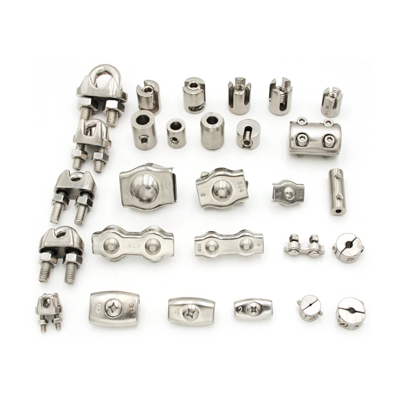 Din741 Wire Rope Clip Wire Rope Fittings Stainless Steel Rigging ...