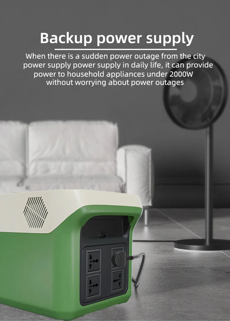 Large Capacaity Lithium Battery Camping 110v 220v Portable Batteries ...