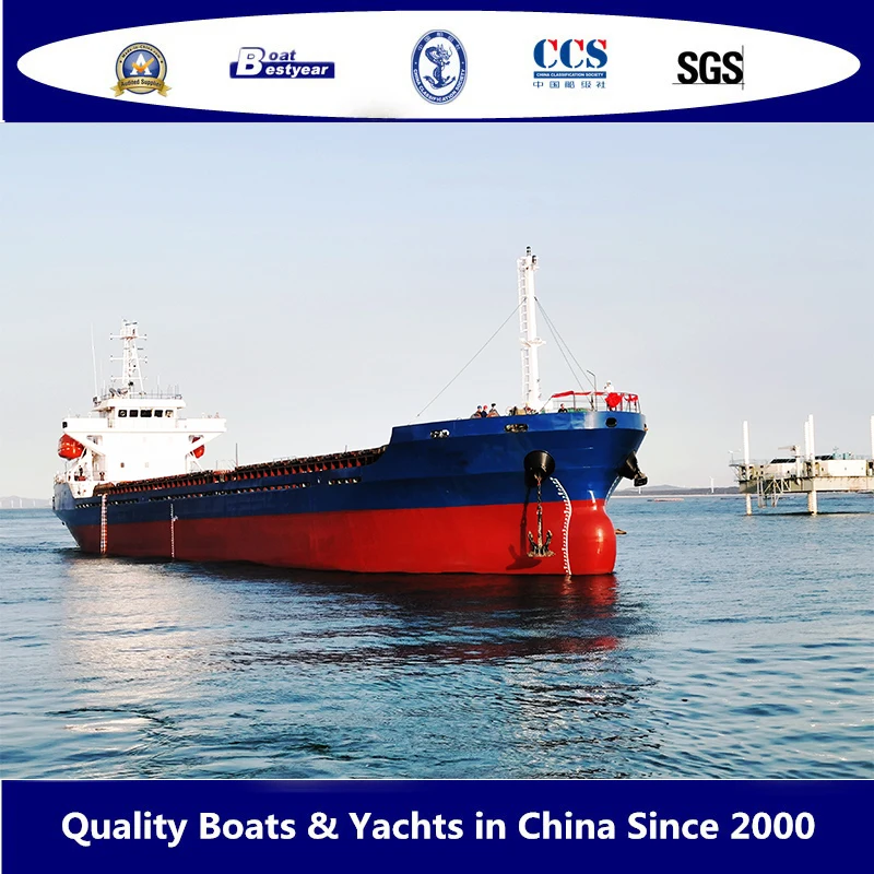 Steel Cargo Ship - New 95.90m Bulk Carrier with 5200DWT Loading ...