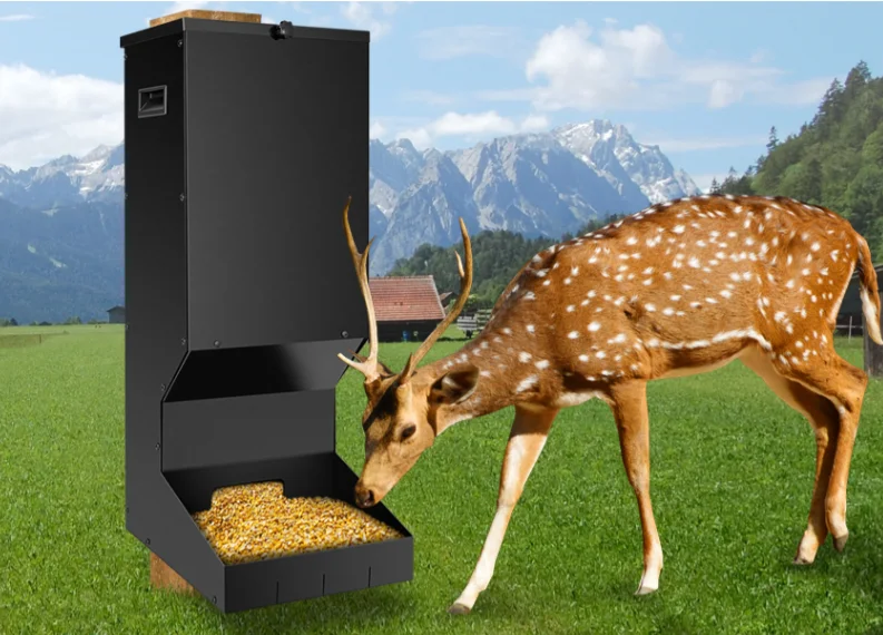 JH-Mech Wildlife and Farm Animal Feeder Large Capacity Heavy Duty ...