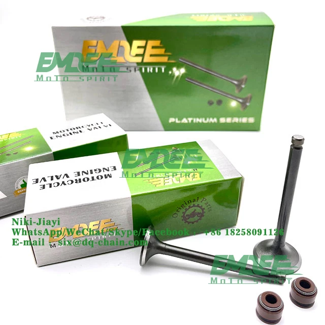 Engine Valve BAJAJ HJ KA150 CG125 CB125 CG150 CG200 Motorcycle Parts ...