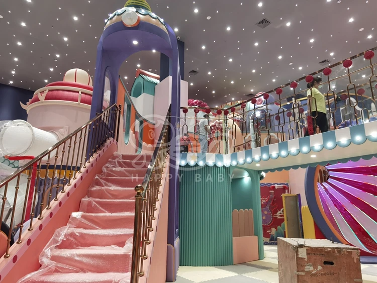 700 Sqm Indoor Playground - Happy Baby Soft Play Equipment