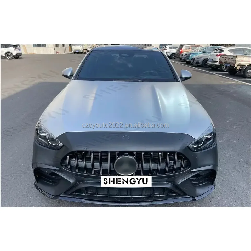 Body Kit Include Grille Exhaust Pipe Frone Car Bumpers For Mercedes ...