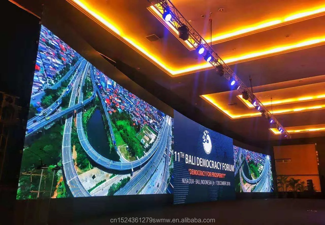 4K 8K UHD LED P2 P3 Screen Panel Full Color Screen Indoor Video Wall ...