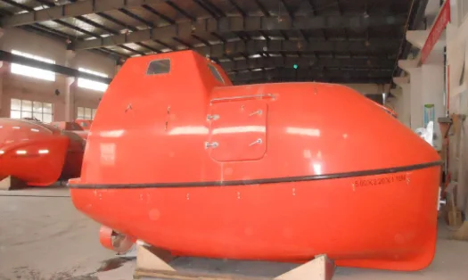 Marine Enclosed Lifeboat Hull Fassmer Made In China For Sale With Bukh ...