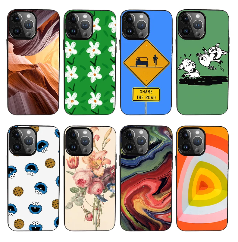 Leather Phone Case - Customizable PU Case for Iphone & Samsung