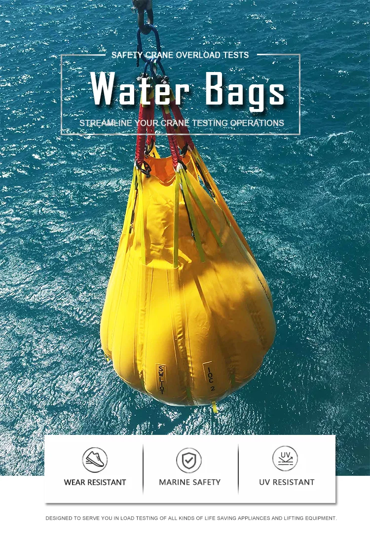 Hongruntong Marine Lifeboat Load Test Water Bags Water Weight Load Test ...