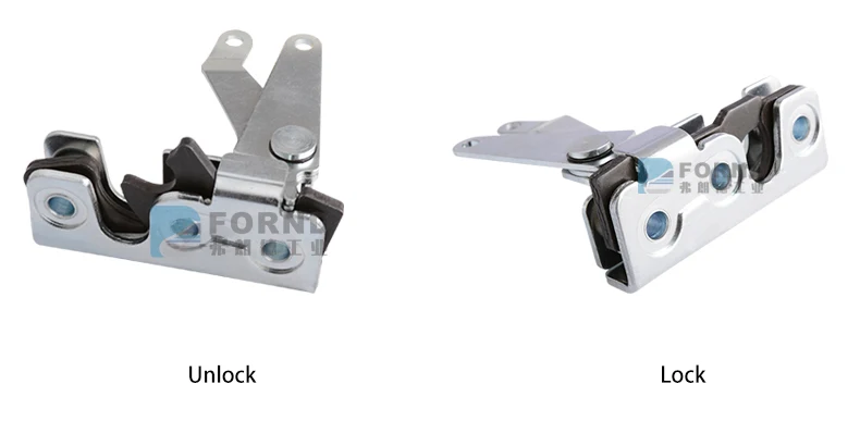 Rotary Door Latch for Vehicles - Secure & Concealed Lock