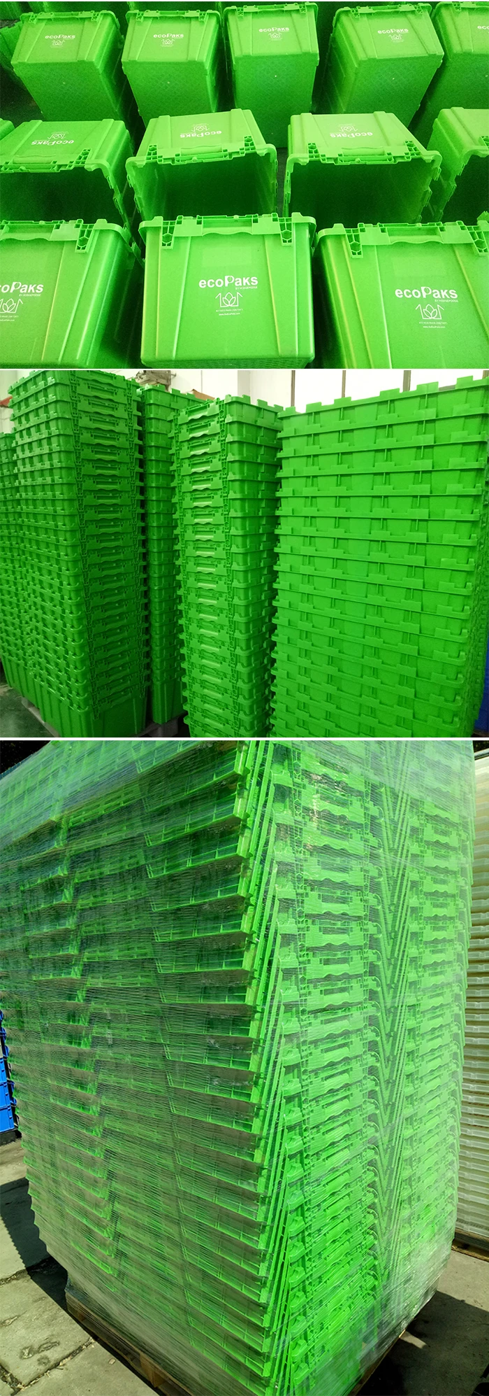 Join 70 Liter Stackable Alc Container Plastic Crates Moving Storage ...