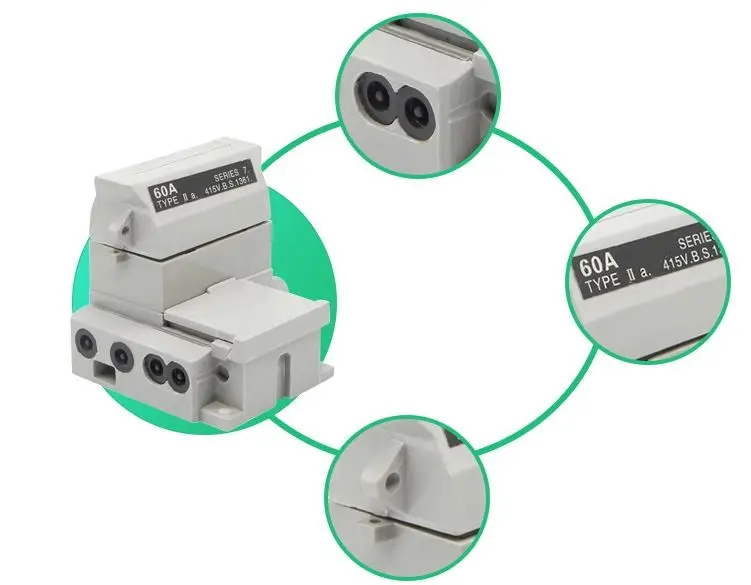 ELSINE House Service Fused Cutout - 100A Rated SERIES 7 Type II B