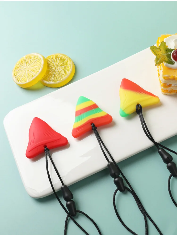 Shark Tooth Chew Necklace,Sensory Chew Necklace Bundle For Kids With ...