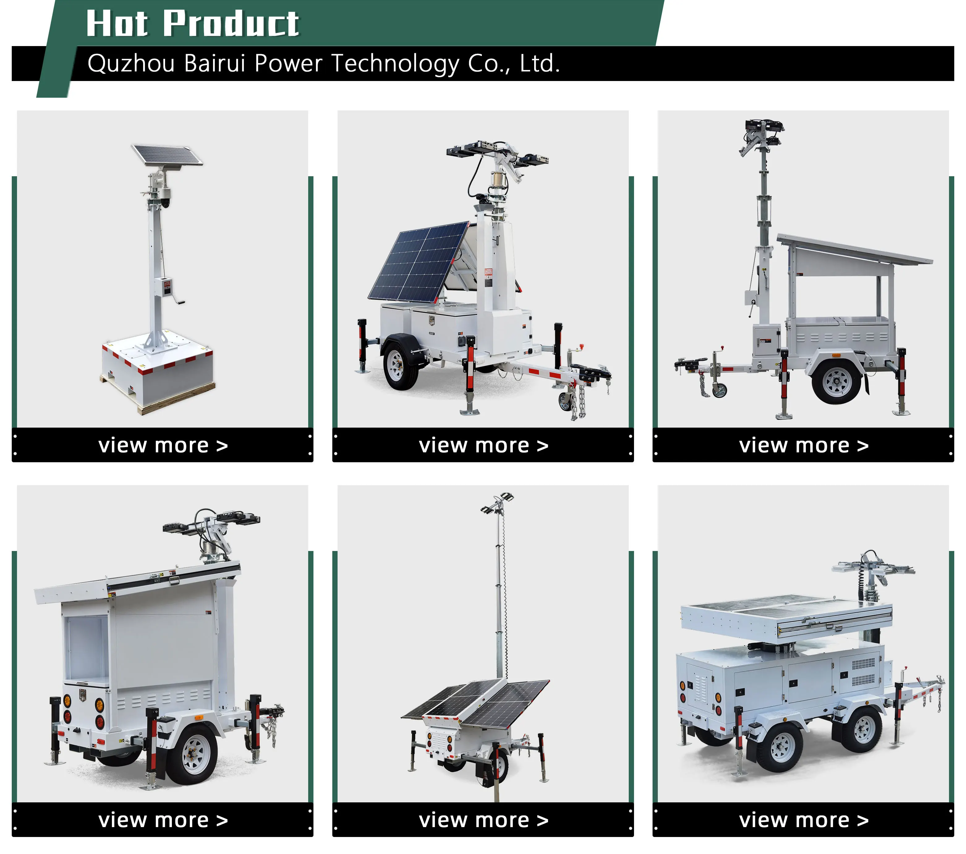 Guaranteed Quality Device Portable Tower Compact Solar Monitoring ...