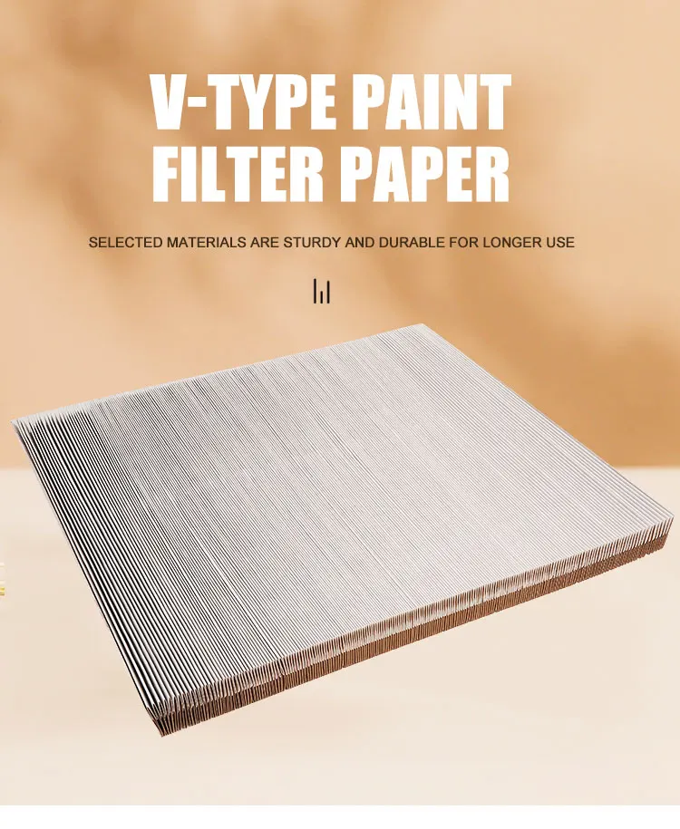 Spray Booth Paint Filter Paper Pleated Paper Filter - Buy Paper Filter ...