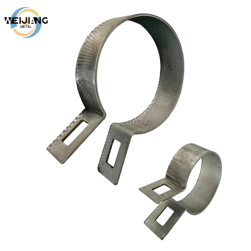 Galvanized Fence Mounting Steel Post Connector Metal Fence Brackets And ...