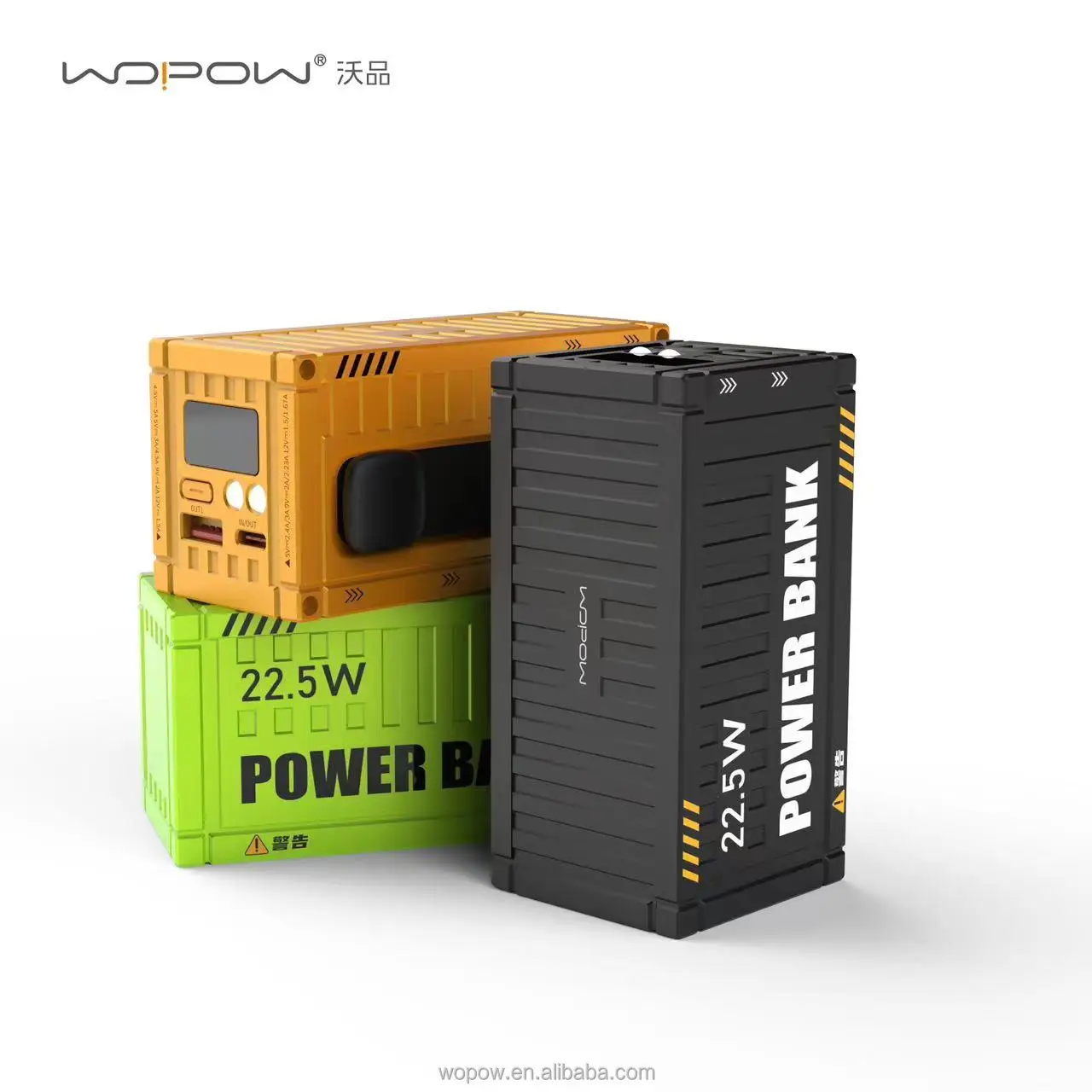 Wopow Pd31 Factory New Model Container Power Bank 10000mah 2usb Output ...