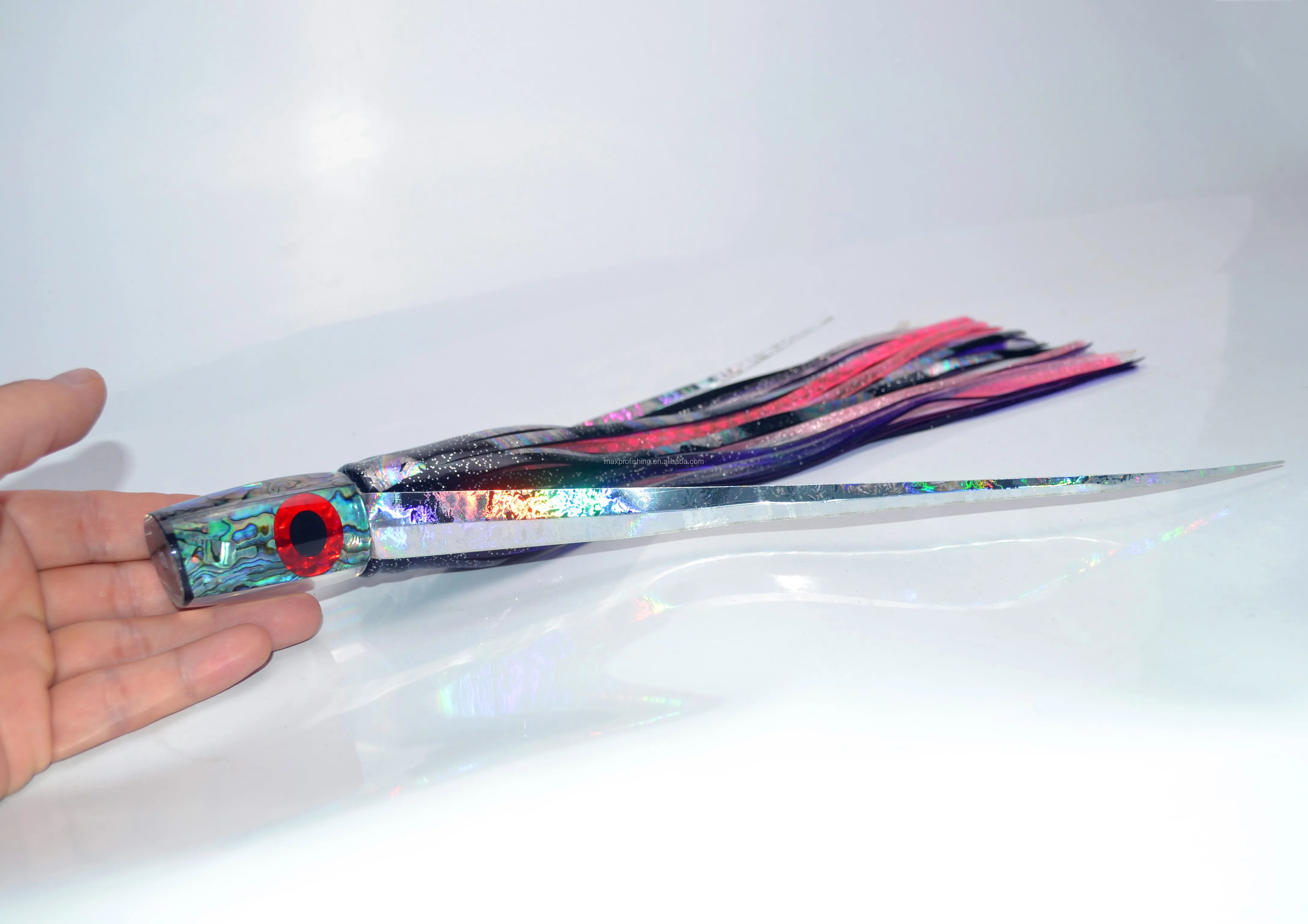 Skirted Keel Weighted Marlin Big Game Trolling Wings Lures