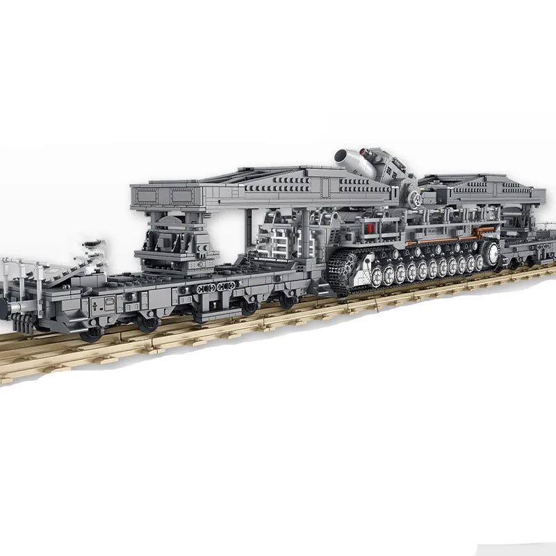 Panlos 628008 WW2 German Railway Gun - Model Building Blocks