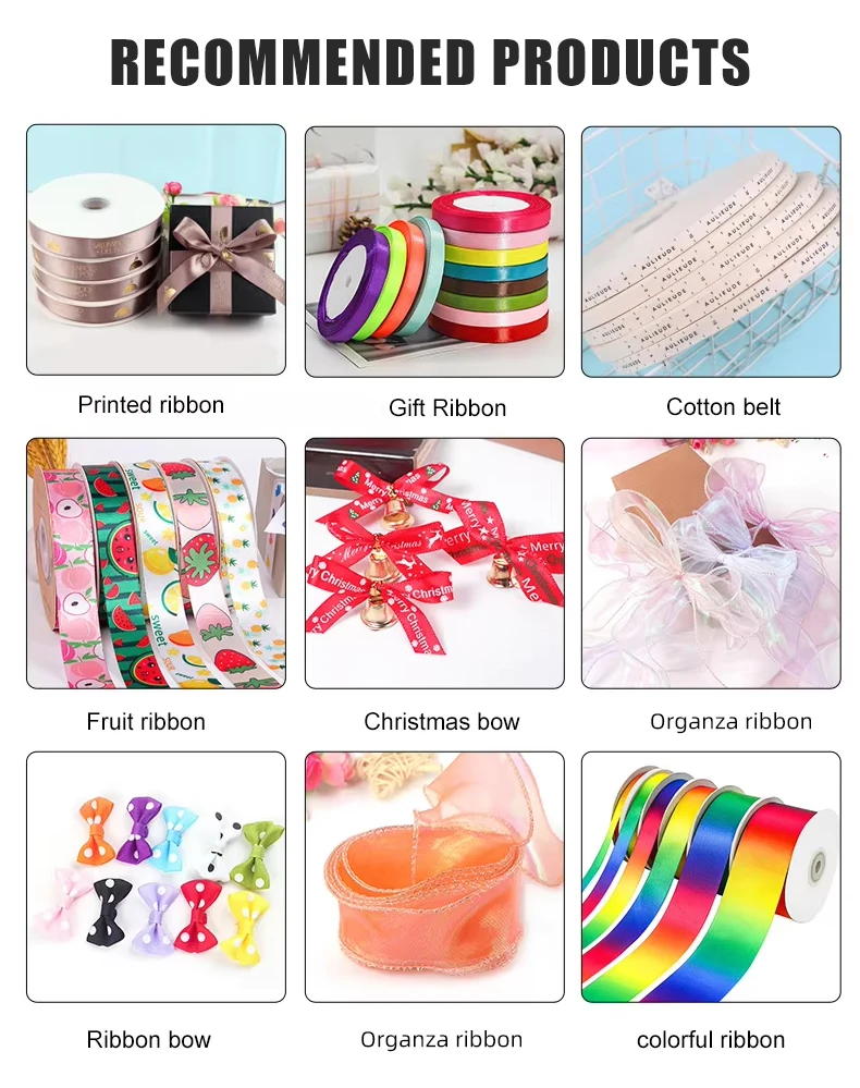 Simple Design Awareness Red Ribbon Breast Cancer Ribbon Bow Ribbon Flower