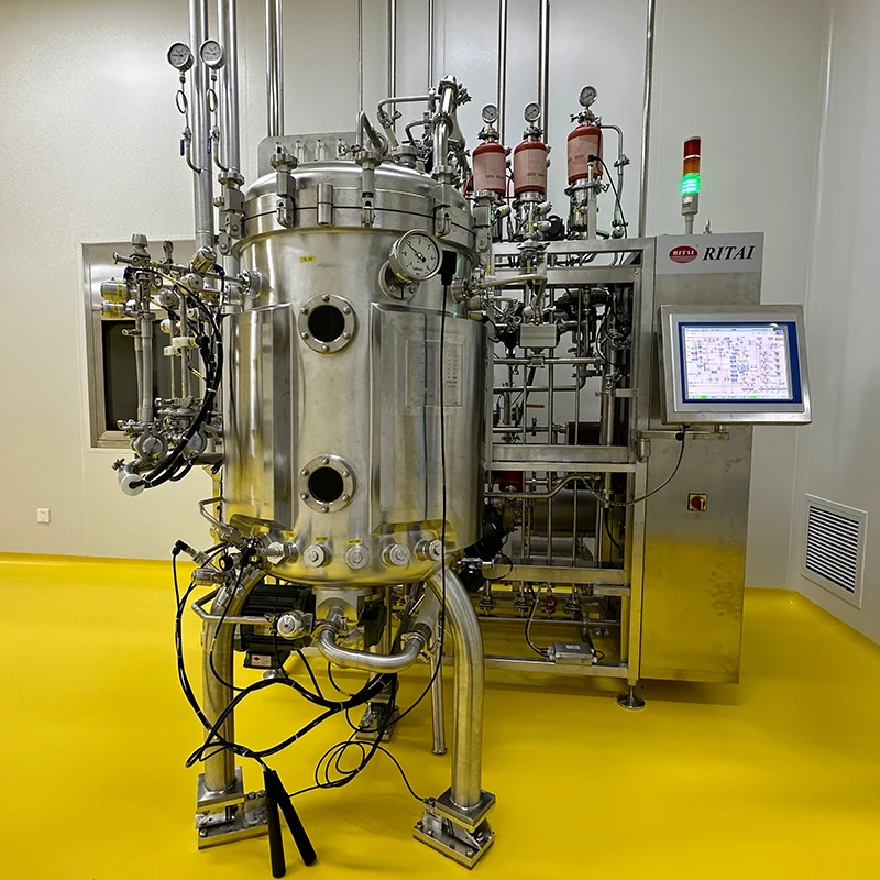 Animal Cell Tissue Culture Bioreactor Automated Liquid Spawn Bacteria ...