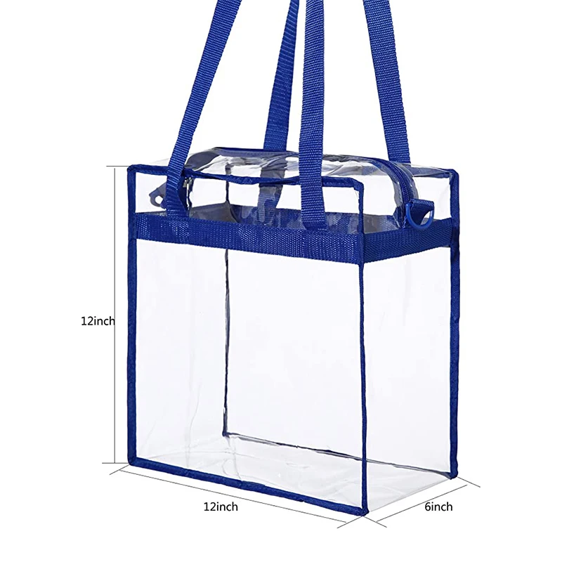 Waterproof Utility Bags Clear Bag For Stadium Events Stadium Approved ...