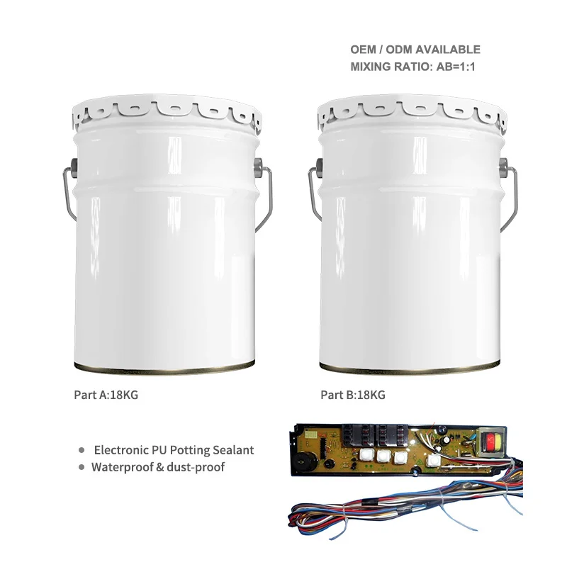 Double Component Electronic Polyurethane Potting Adhesive - Buy ...