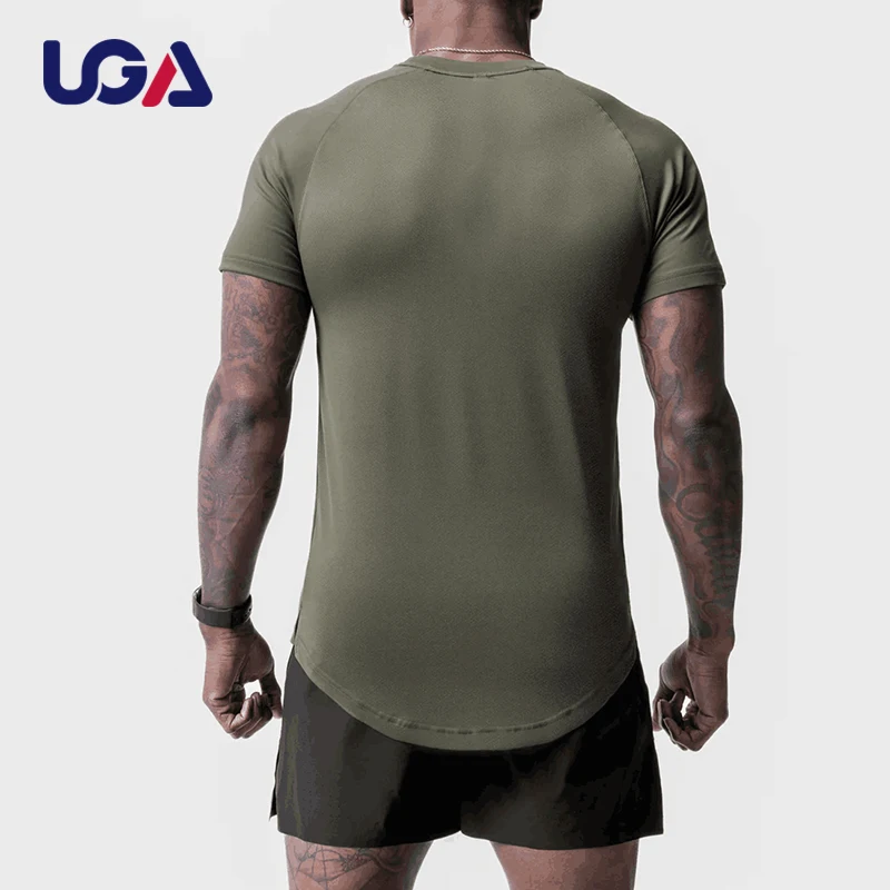 Gym Workout Fast Dry T Shirt - Men's Slim Fit Activewear