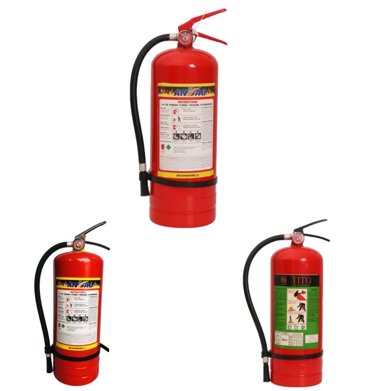 6kg 8kg 9kg Powder Fire Extinguisher Extintor With Heavy Duty Bracket ...