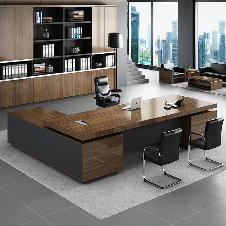 Supply Modern Wooden Industrial Office Table Chairman Executive Desk - Buy Executive Desk Office ...