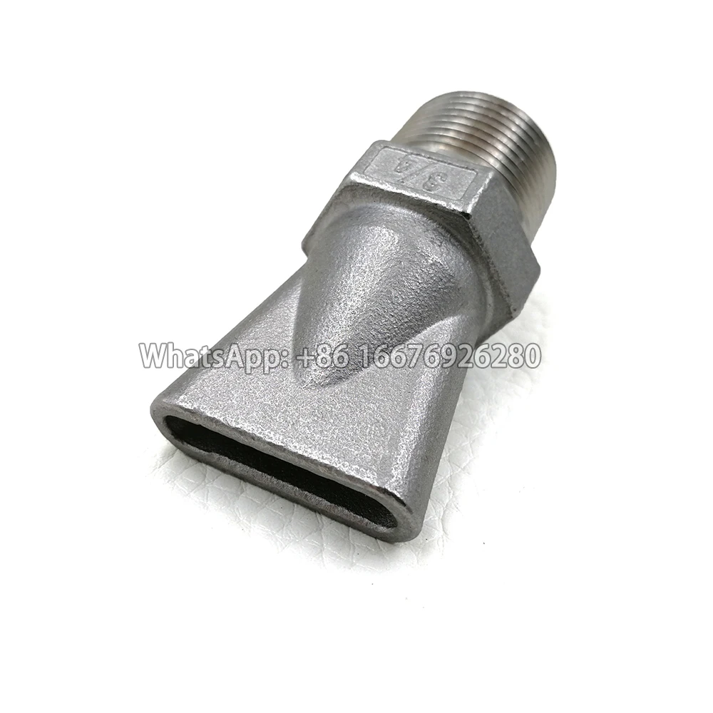 Stainless Steel Flat Fan Duckbill Water Spray Nozzle