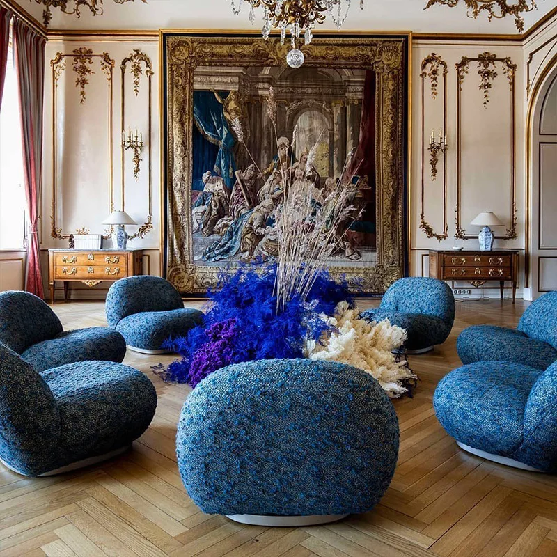 High Quality Fashion Chair Living Room Lounge Single Sofa Chair Swivel ...