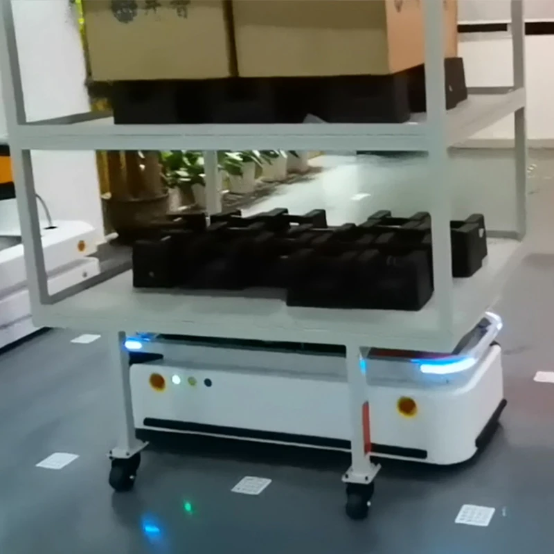 2023 Wellwit Traction Vehicle Automated Guided Vehicle Mir Robot Agv Loader Agv Transport Robot ...