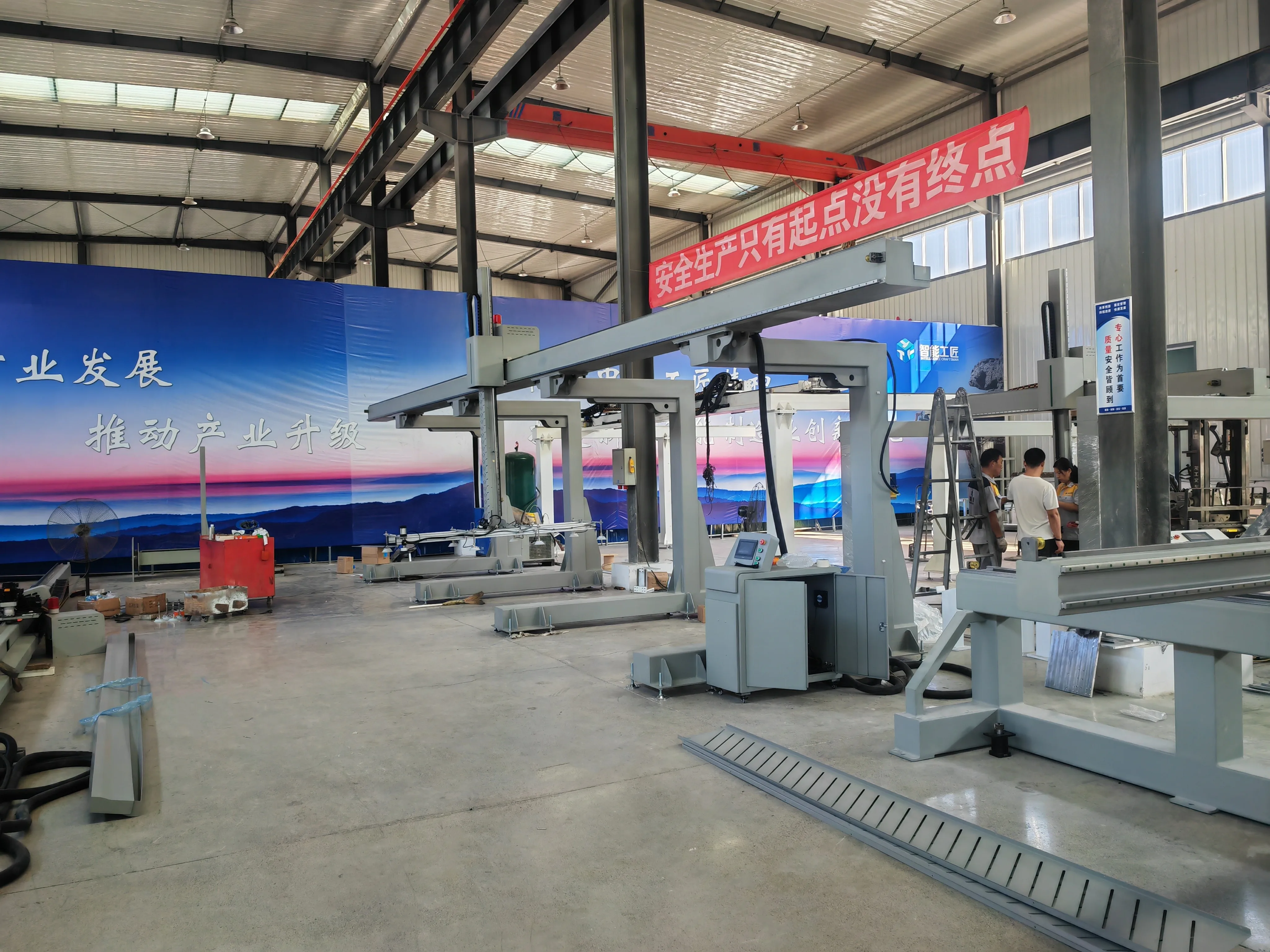 Auto Loading And Unloading Gantry Robot Used For Sheet Metal Laser Cutting - Buy Pick And Place ...