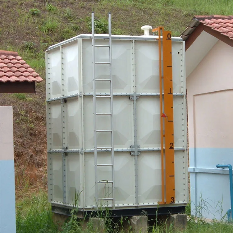 100000 liter Elevated Smiber Glass water tank grp water tank in uae ...