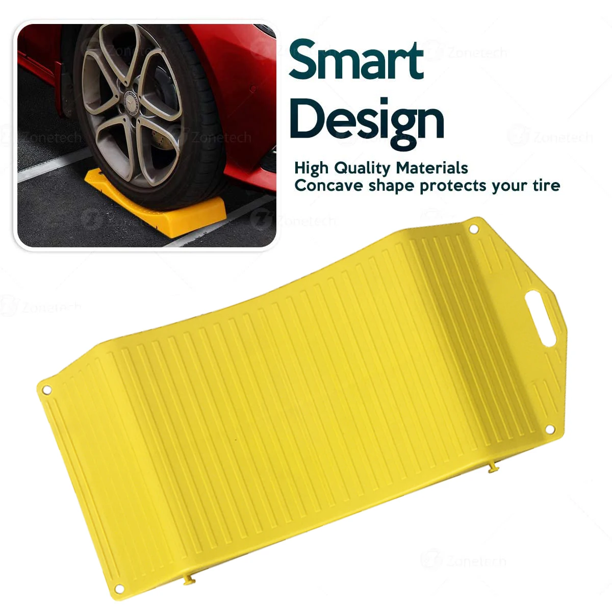 Plastic Tire Saver Tyre Protection Ramps With Antislip Surface And Low ...