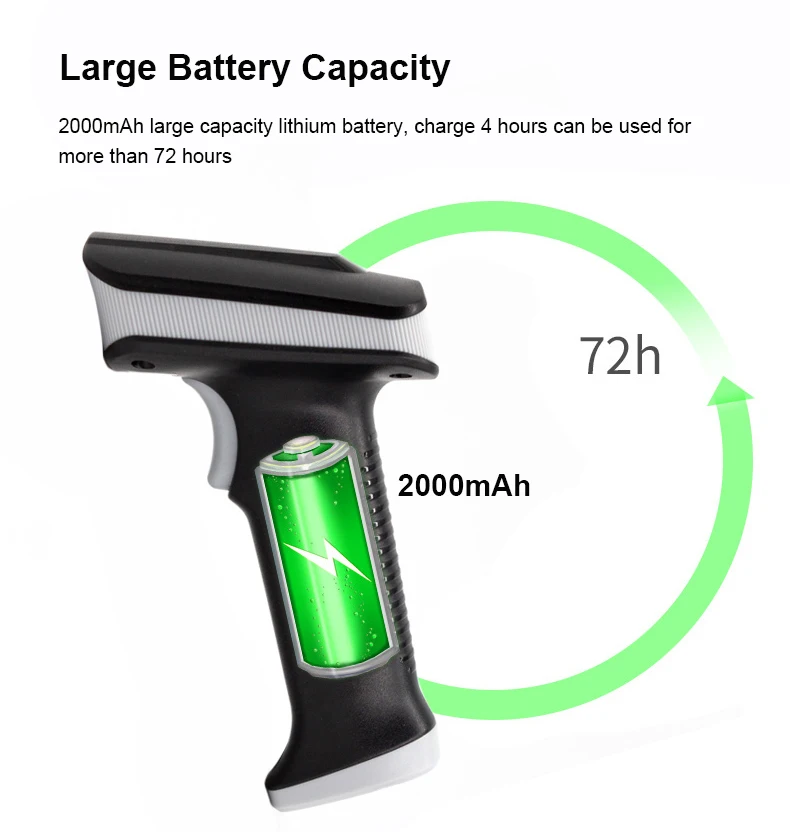Rfid Warehouse Inventory Checking Handheld Qr Code Reader Bluetooth ...