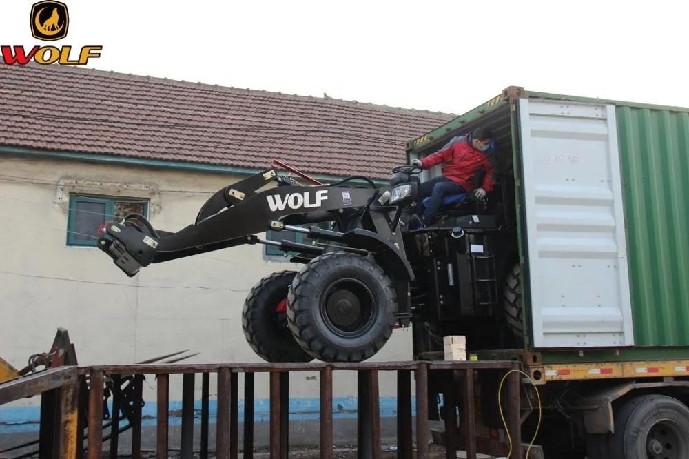 Euro5 Approved Wl200 Wolf Mini Wheel Loader In Europe Market - Buy ...
