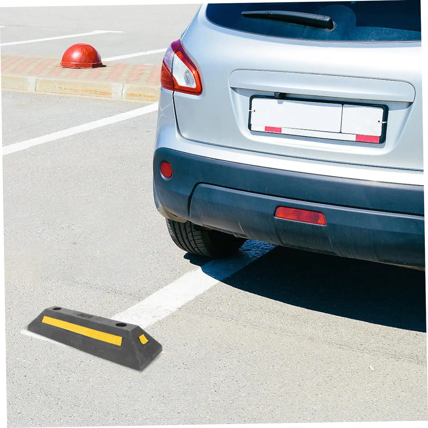2026 Heavy Duty Rubber Wheel Stopper Parking Car Stopper for Safety ...