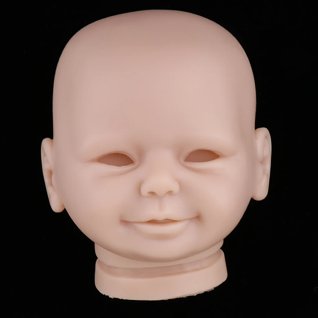 Realistic 20 Inch Awake Baby Doll Head Mold Kit - Eco-Friendly Reborn ...