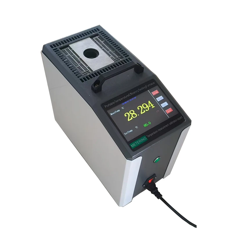 Portable Dry Block Temperature Calibrator New Full Screen -100~40 ...