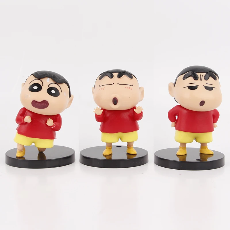 6 Crayon Shin-chans Figure for Decoration About the Nine Generation ...