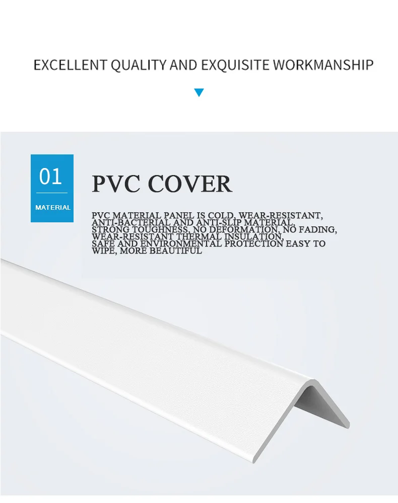 Modern Design PVC Rubber Plastic Corner Protectors