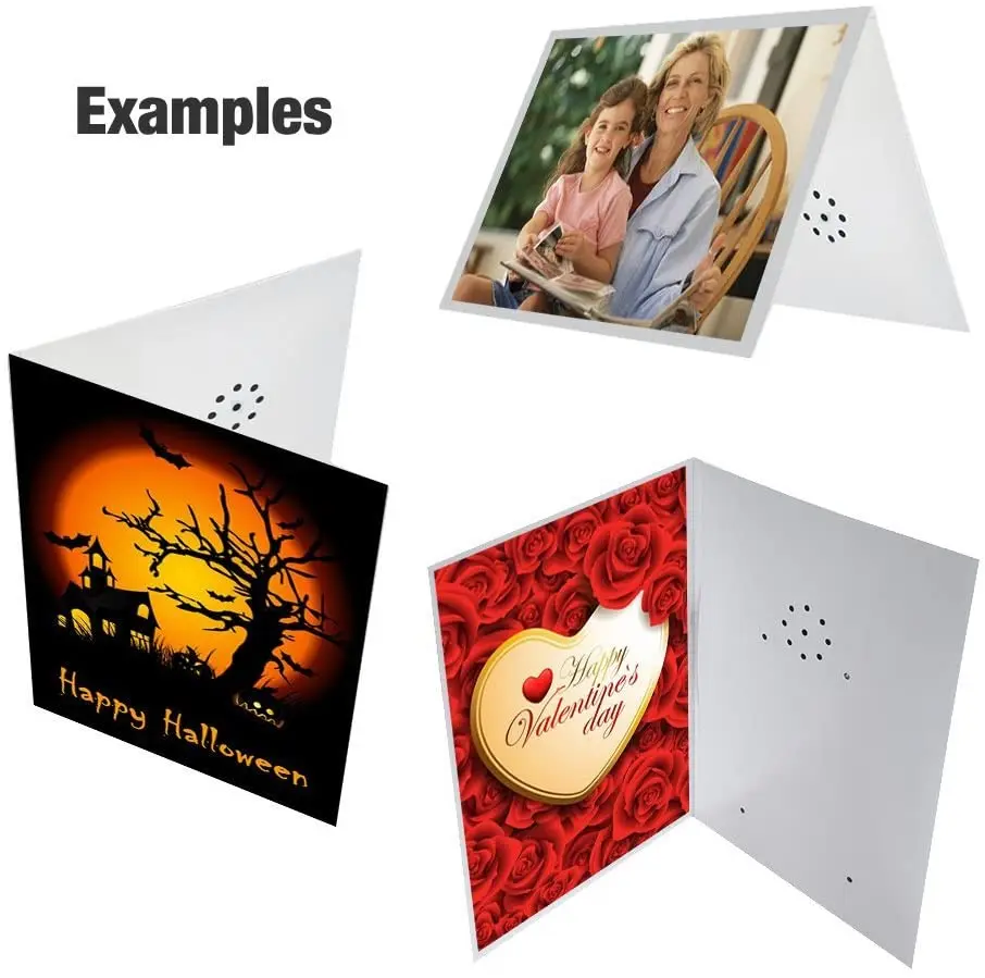 DIY Custom Audio Programmable Self Recording Greeting Card