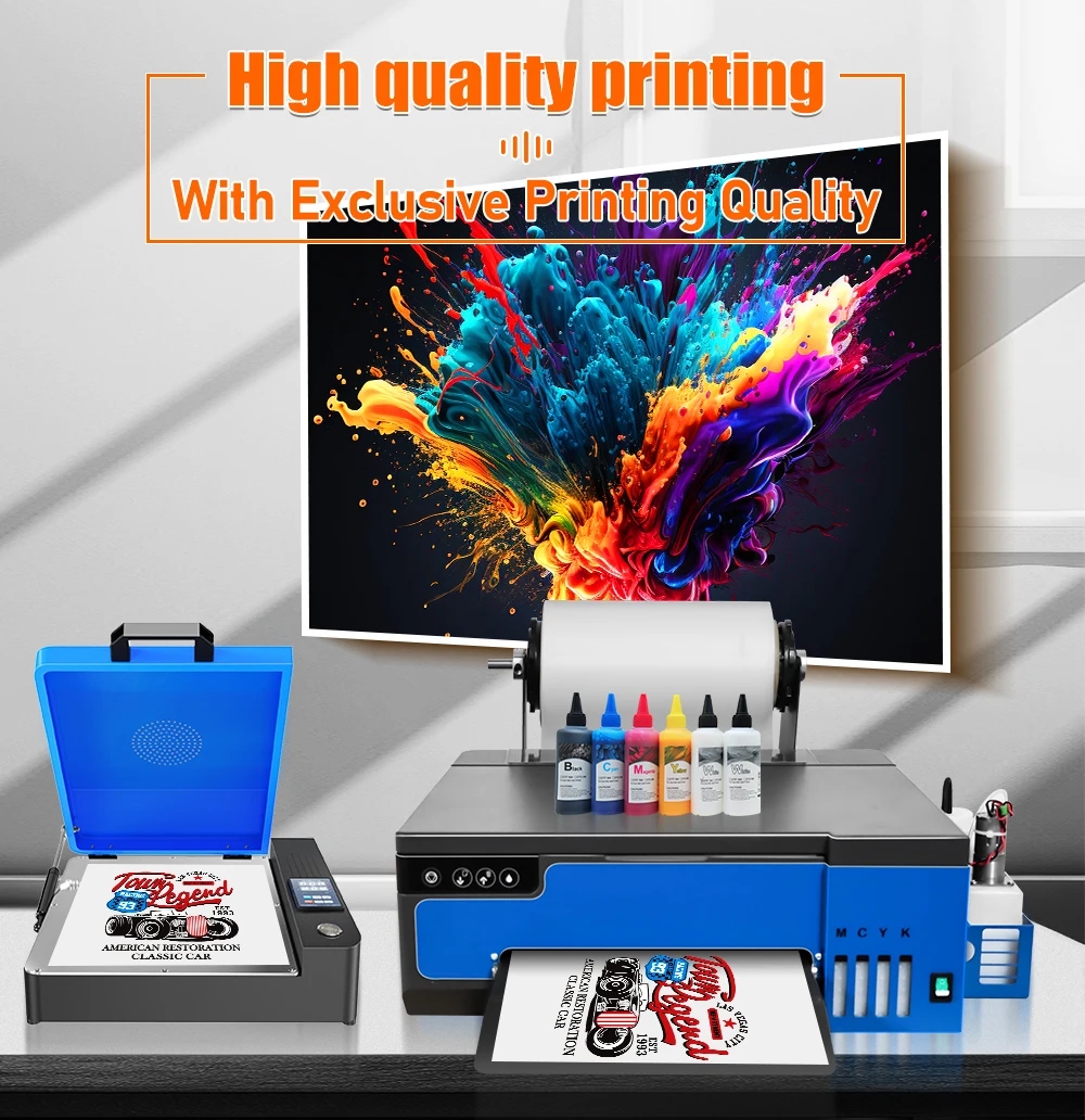 DTF Inkjet Printer A4 Size - Multifunctional DTF Machine