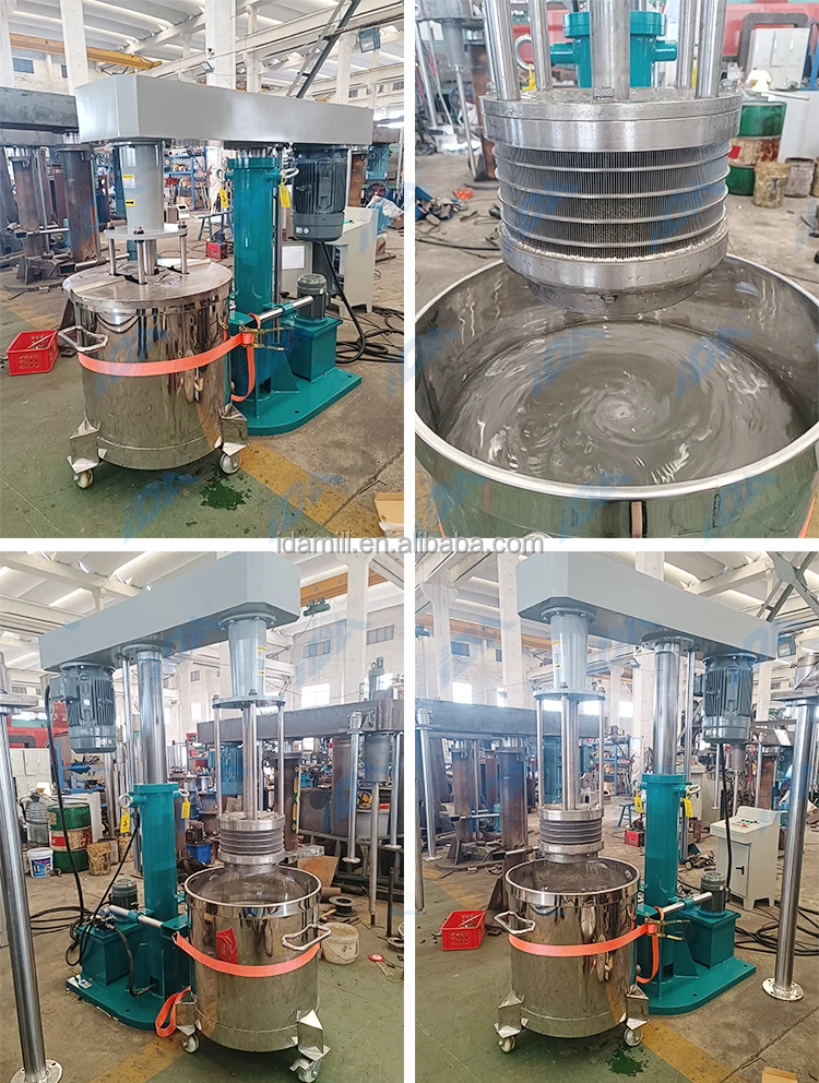 Lab Basket Mill,Pigment Dispersion Milling Machine,Bead Mill For Lab ...