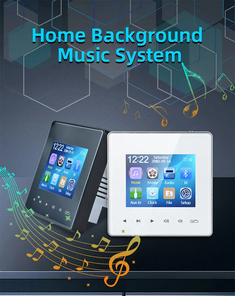 PW425G Smart Home Audio - Hifi Music Wall Amplifier System