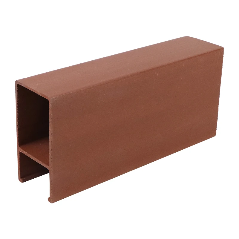 Louver Design Hollow Pvc Baffle Ceiling Wood Textured Column Ceiling ...